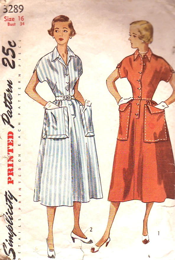 Simplicity 3289 | Vintage Sewing Patterns | Fandom