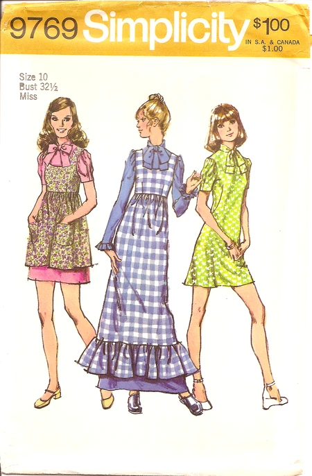 Simplicity 9769 | Vintage Sewing Patterns | Fandom