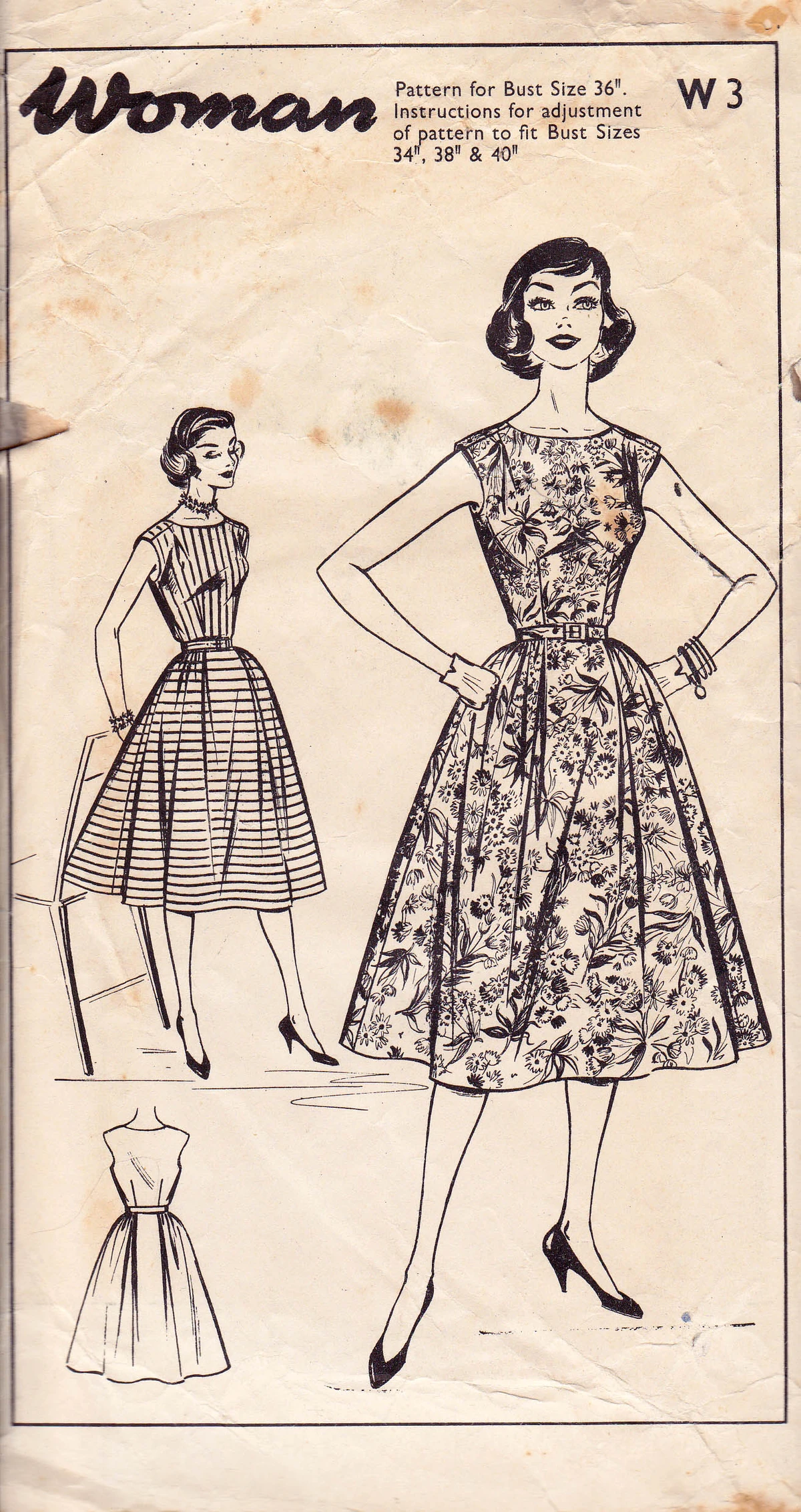 Woman W3 | Vintage Sewing Patterns | Fandom