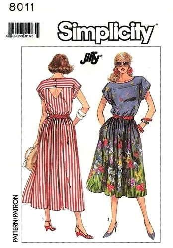Simplicity 8011 A | Vintage Sewing Patterns | Fandom