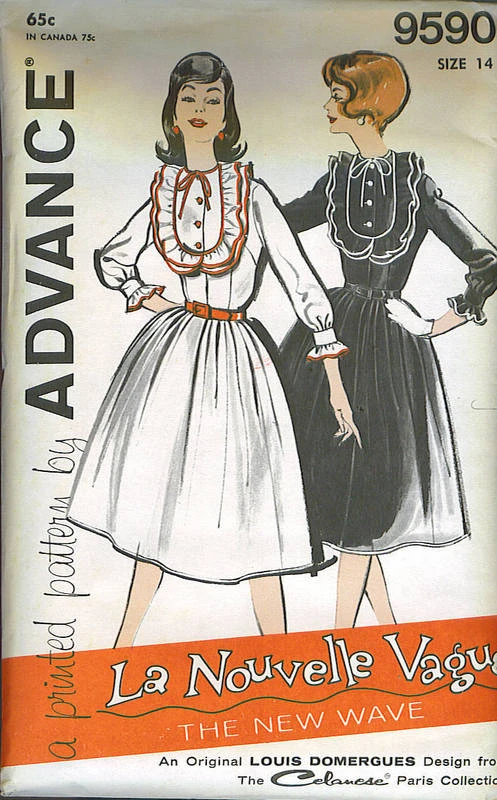 Advance 9590 | Vintage Sewing Patterns | Fandom