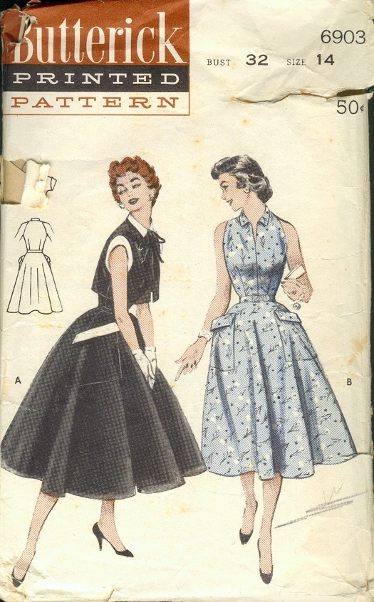 Butterick 6903 | Vintage Sewing Patterns | Fandom
