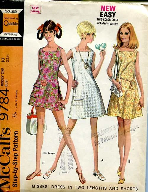 McCall's 9784 | Vintage Sewing Patterns | Fandom