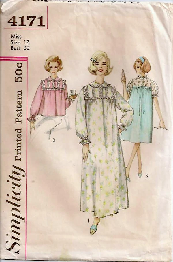 Simplicity 4171 A | Vintage Sewing Patterns | Fandom