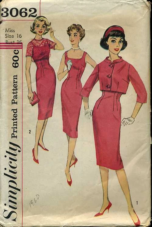 Simplicity 3062 | Vintage Sewing Patterns | Fandom