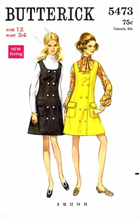 Butterick 5473 | Vintage Sewing Patterns | Fandom
