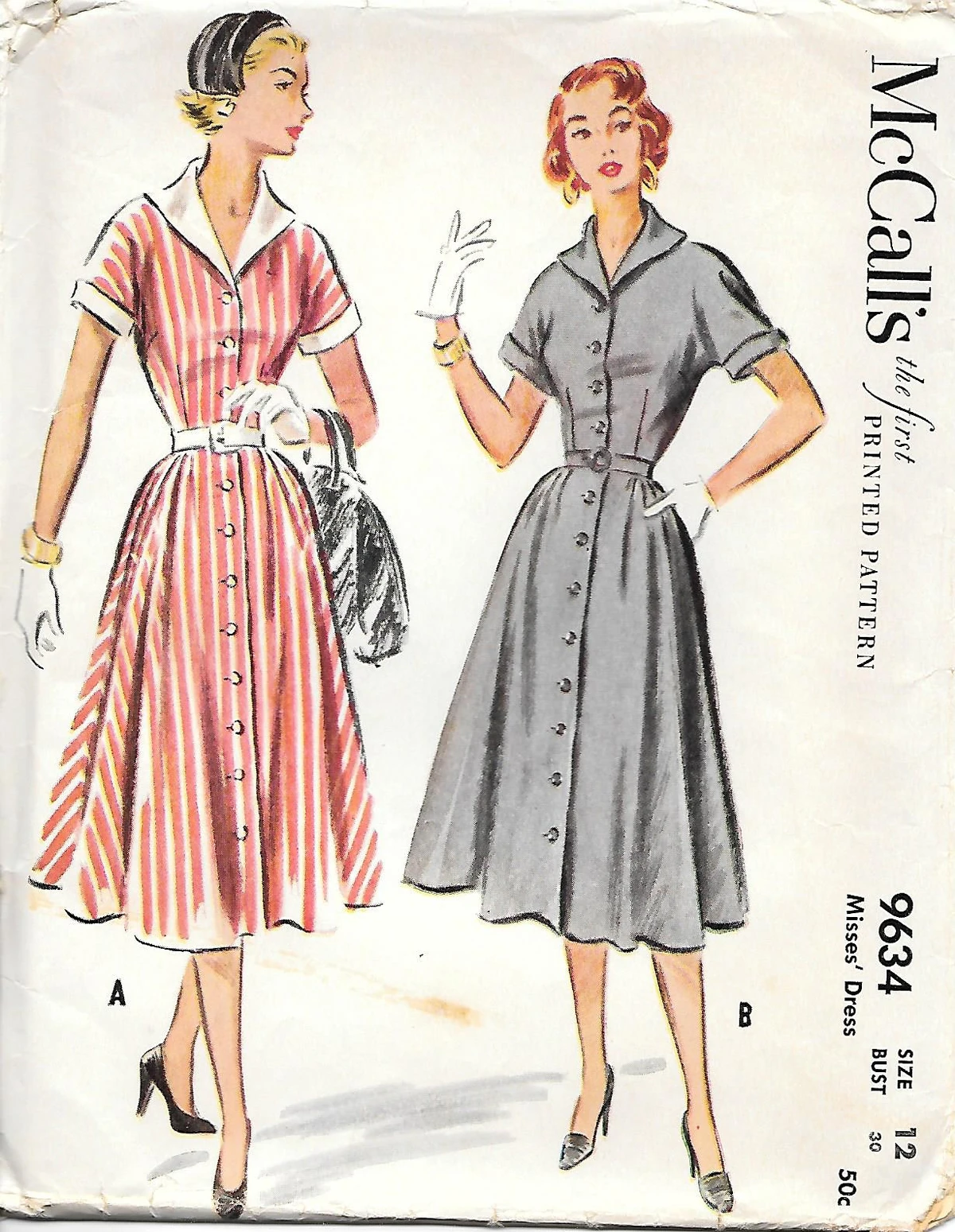 McCall's 9634 A | Vintage Sewing Patterns | Fandom