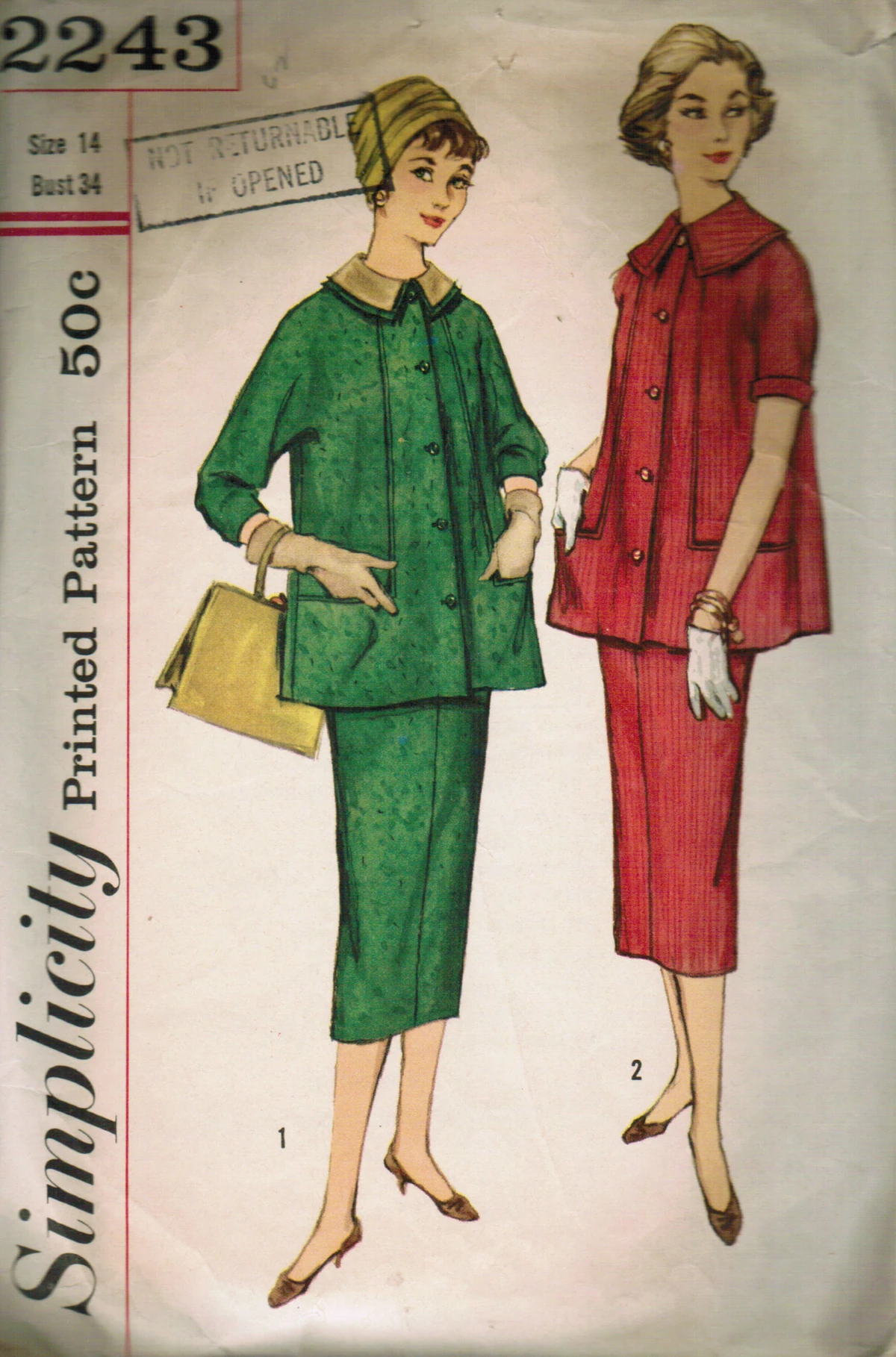 Simplicity 2243 | Vintage Sewing Patterns | Fandom