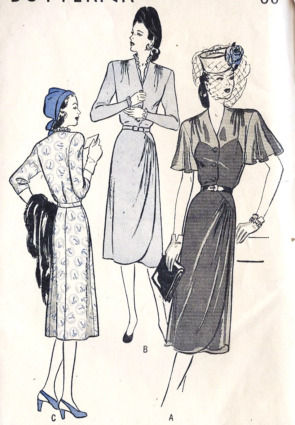 Butterick 4156 B | Vintage Sewing Patterns | Fandom