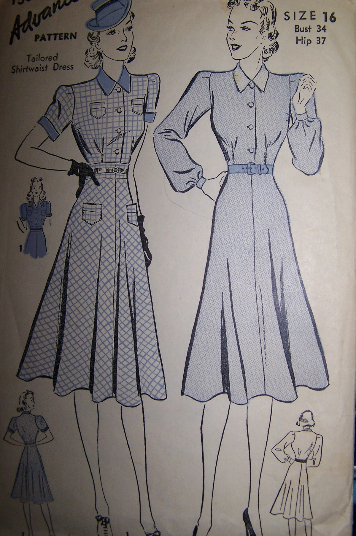 Advance 2335 | Vintage Sewing Patterns | Fandom