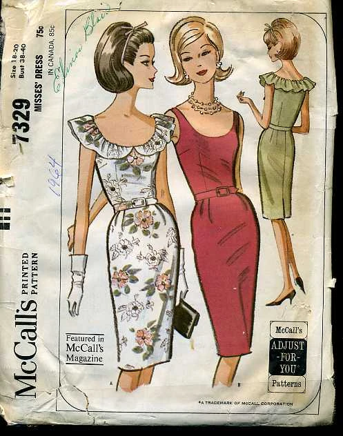 McCall's 7329 | Vintage Sewing Patterns | Fandom