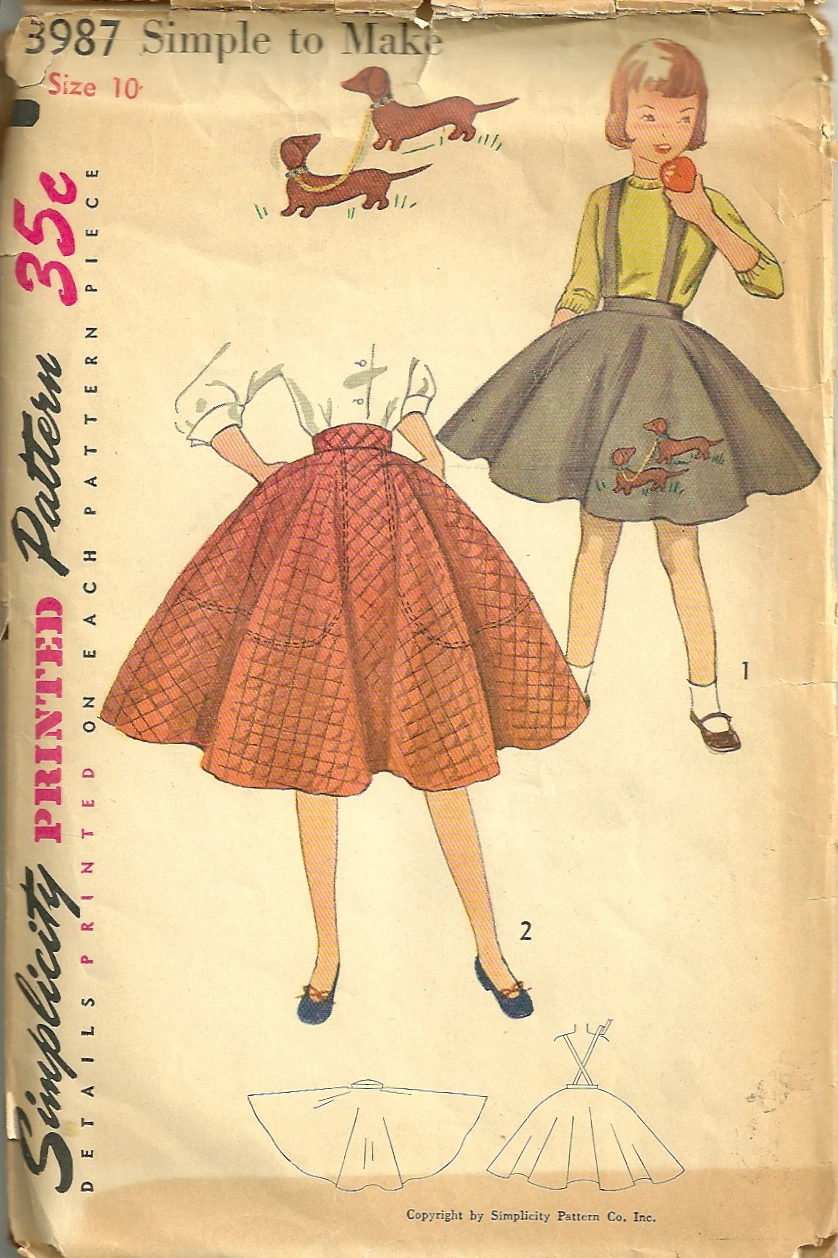 Simplicity 3987 | Vintage Sewing Patterns | Fandom