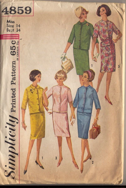 Simplicity 4859 | Vintage Sewing Patterns | Fandom