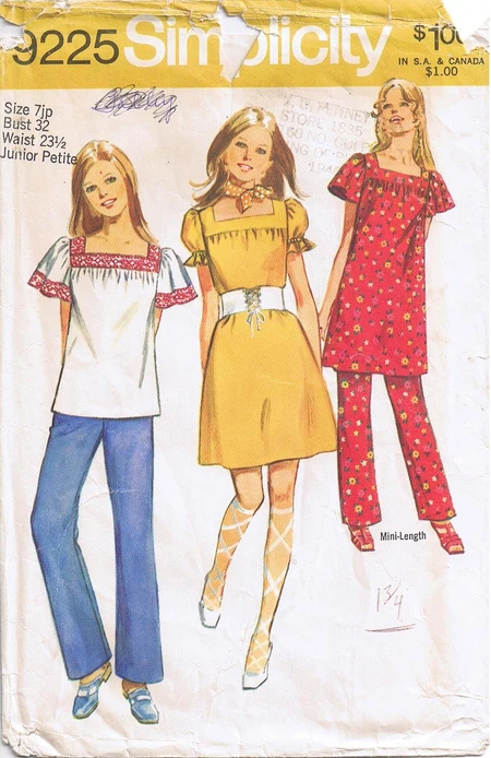 Simplicity 9225 | Vintage Sewing Patterns | Fandom