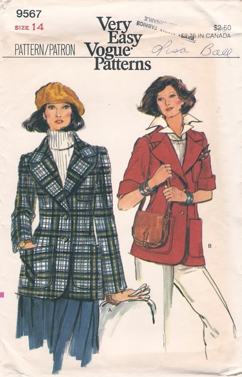 Vogue 9567 | Vintage Sewing Patterns | Fandom