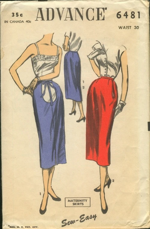 Advance 6481 | Vintage Sewing Patterns | Fandom