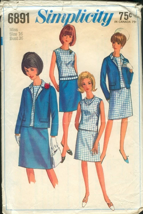 Simplicity 6891 | Vintage Sewing Patterns | Fandom