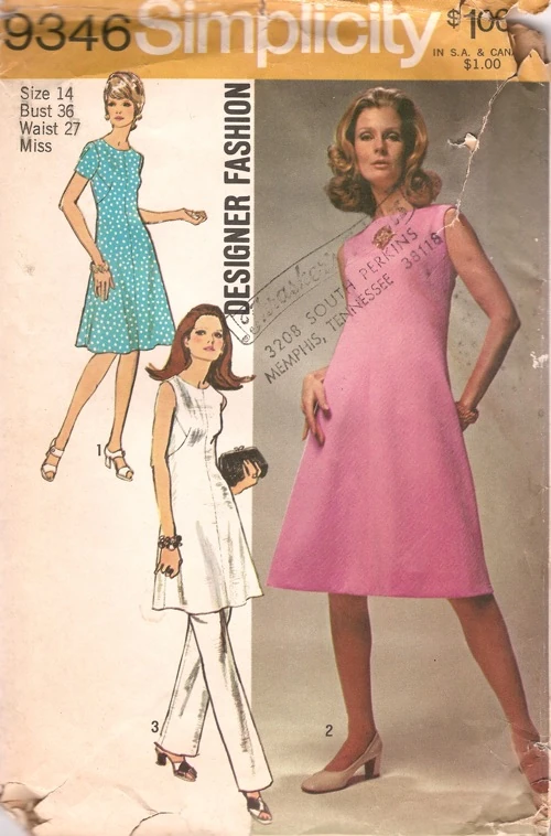 Simplicity 9346 | Vintage Sewing Patterns | Fandom