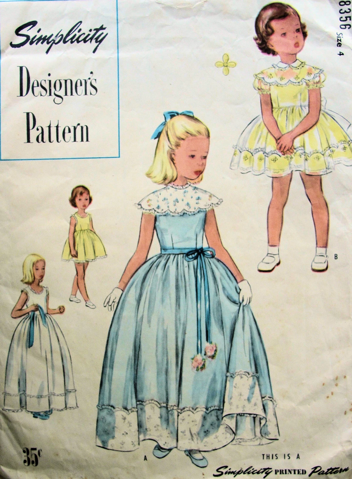 Simplicity 8356 C | Vintage Sewing Patterns | Fandom