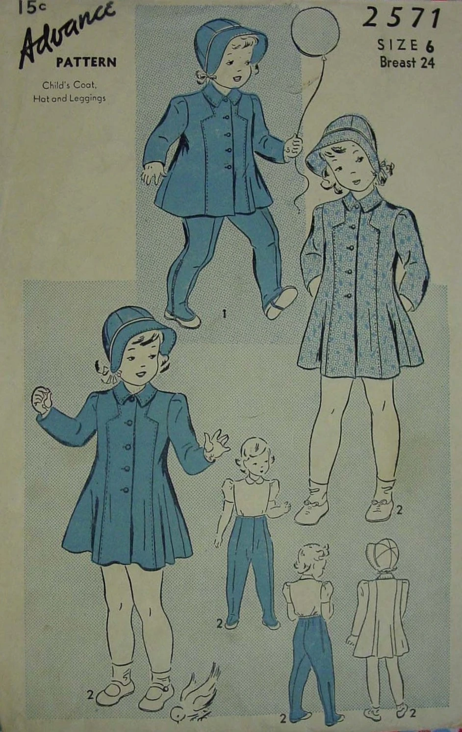 Advance 2571 | Vintage Sewing Patterns | Fandom
