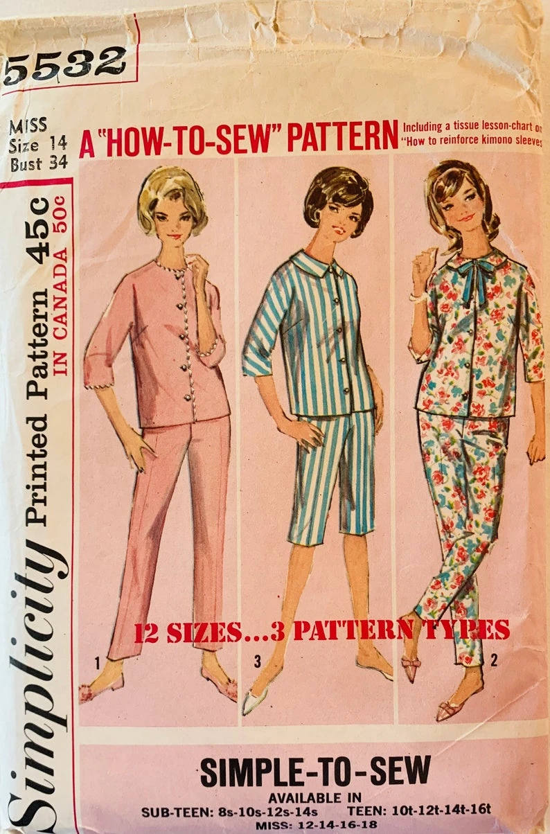 Simplicity 5532 A | Vintage Sewing Patterns | Fandom