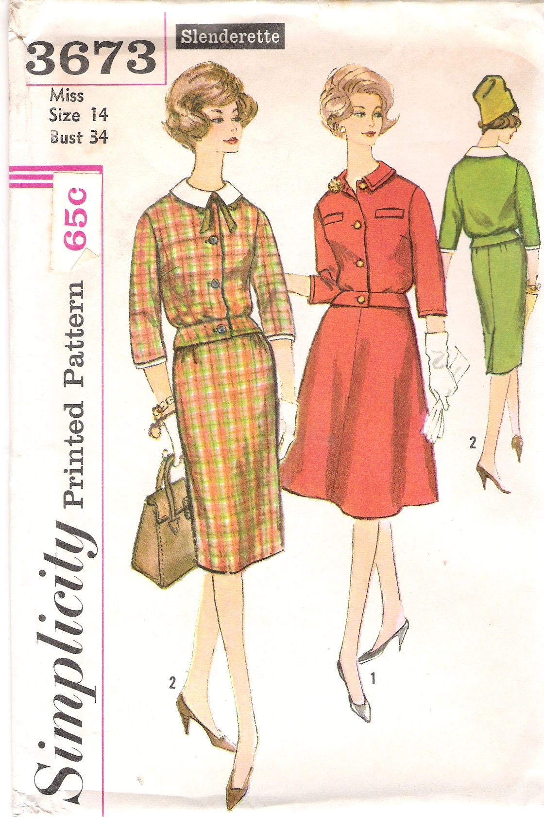 Simplicity 3673 B | Vintage Sewing Patterns | Fandom