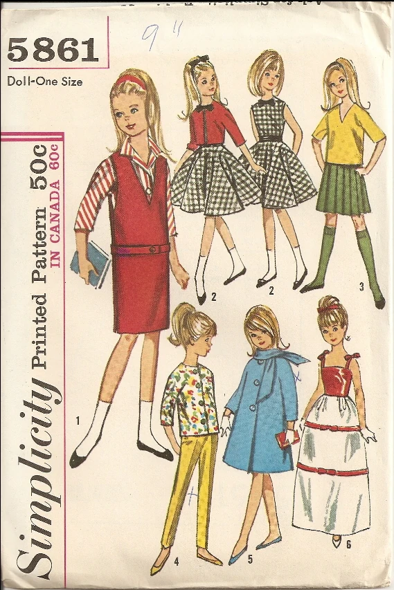 Simplicity 5861 | Vintage Sewing Patterns | Fandom