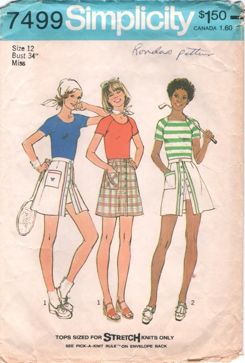 Simplicity 7499 | Vintage Sewing Patterns | Fandom