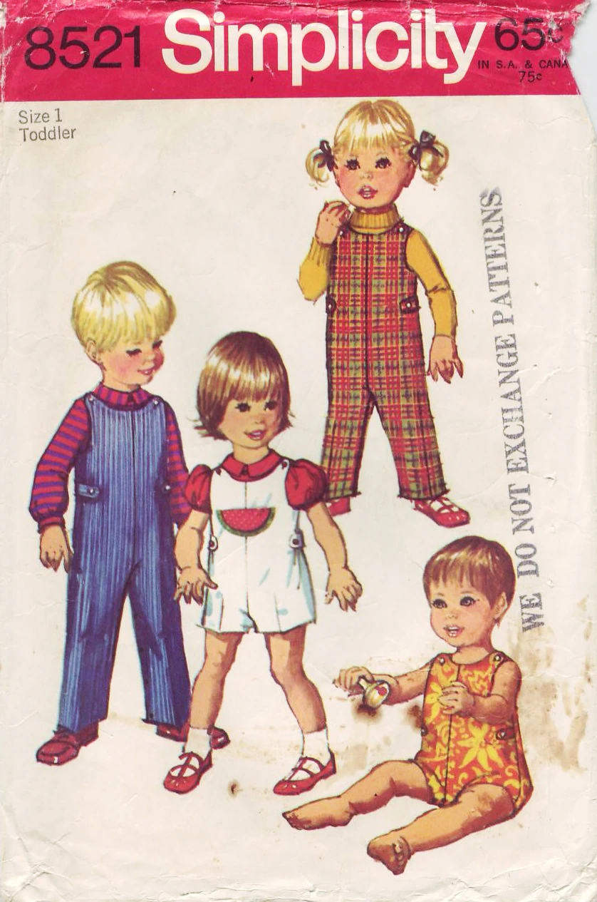 Simplicity 8521 | Vintage Sewing Patterns | Fandom