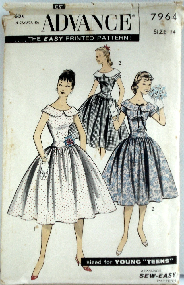 Advance 7964 | Vintage Sewing Patterns | Fandom