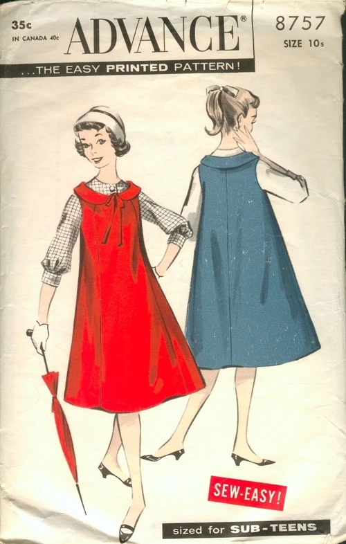 Advance 8757 | Vintage Sewing Patterns | Fandom