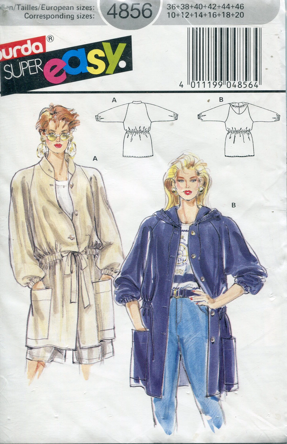 Burda 4856 | Vintage Sewing Patterns | Fandom