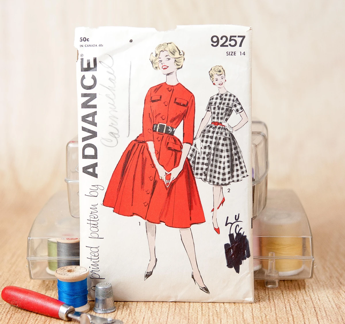 Advance 9257 | Vintage Sewing Patterns | Fandom