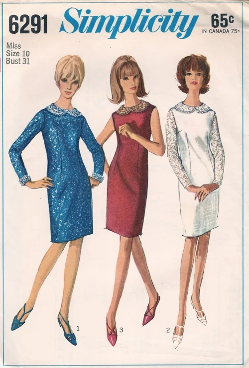 Simplicity 6291 | Vintage Sewing Patterns | Fandom