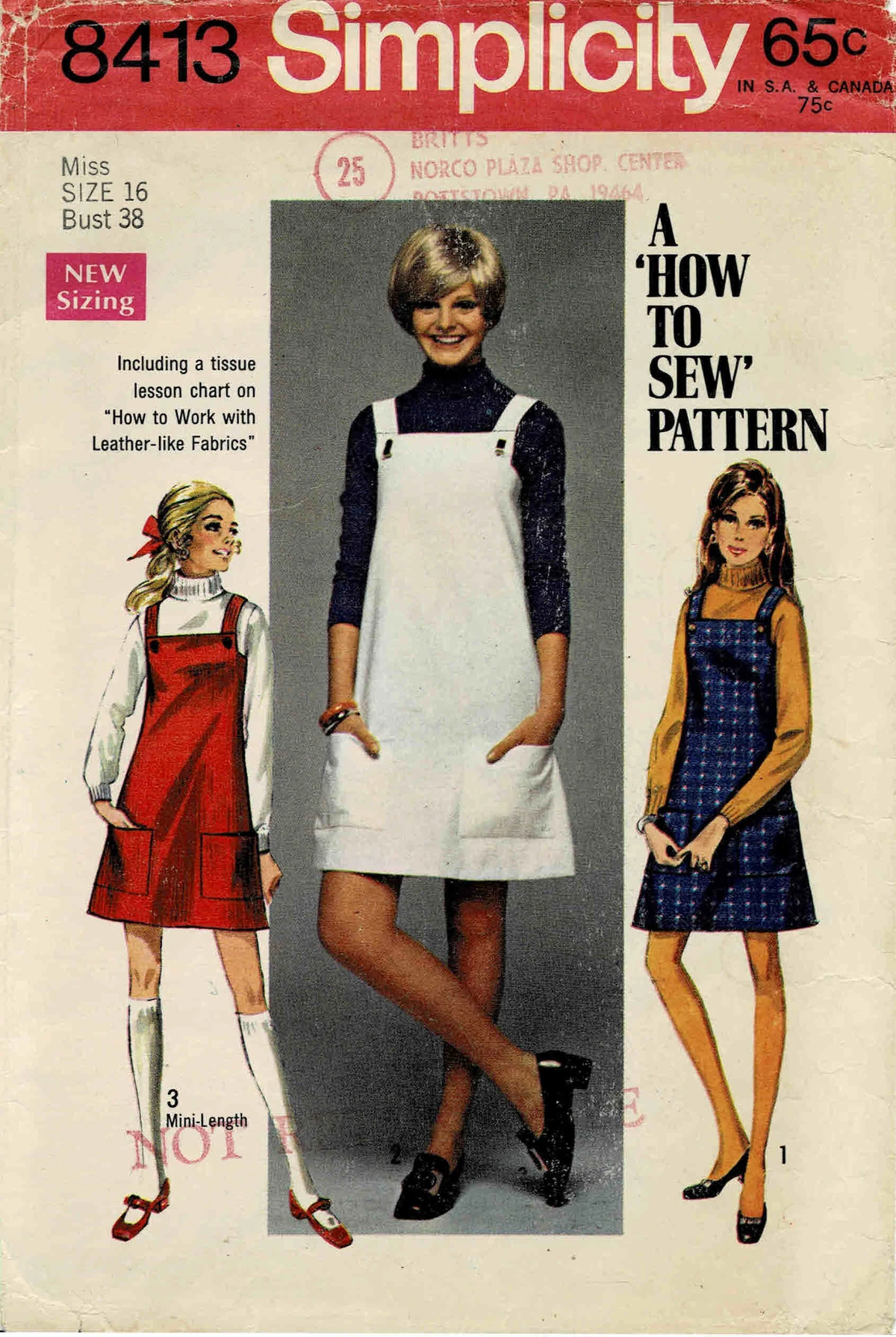 Simplicity 8413 A | Vintage Sewing Patterns | Fandom