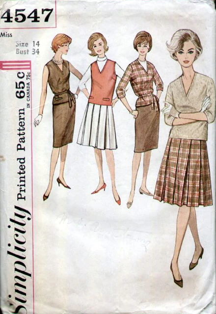 Simplicity 4547 | Vintage Sewing Patterns | Fandom