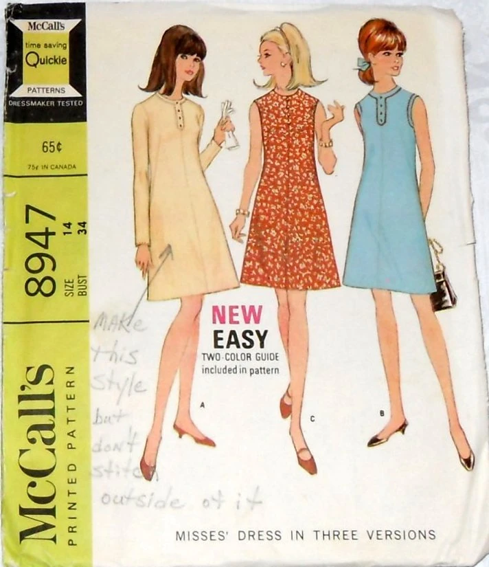 McCall's 8947 | Vintage Sewing Patterns | Fandom