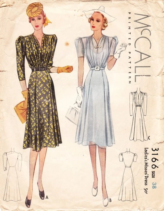 McCall 3166 | Vintage Sewing Patterns | Fandom