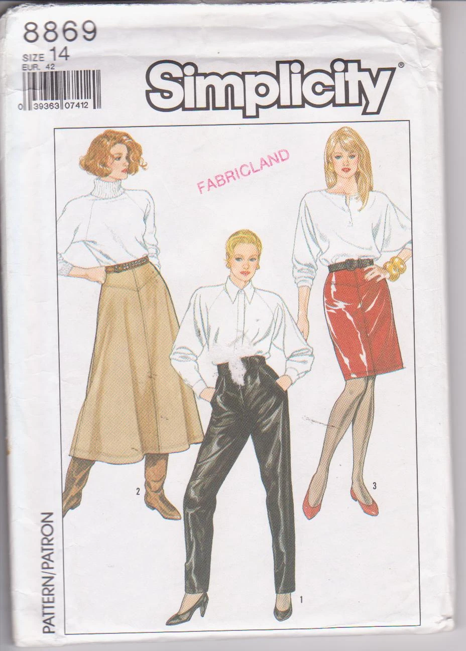 Simplicity 8869 C | Vintage Sewing Patterns | Fandom