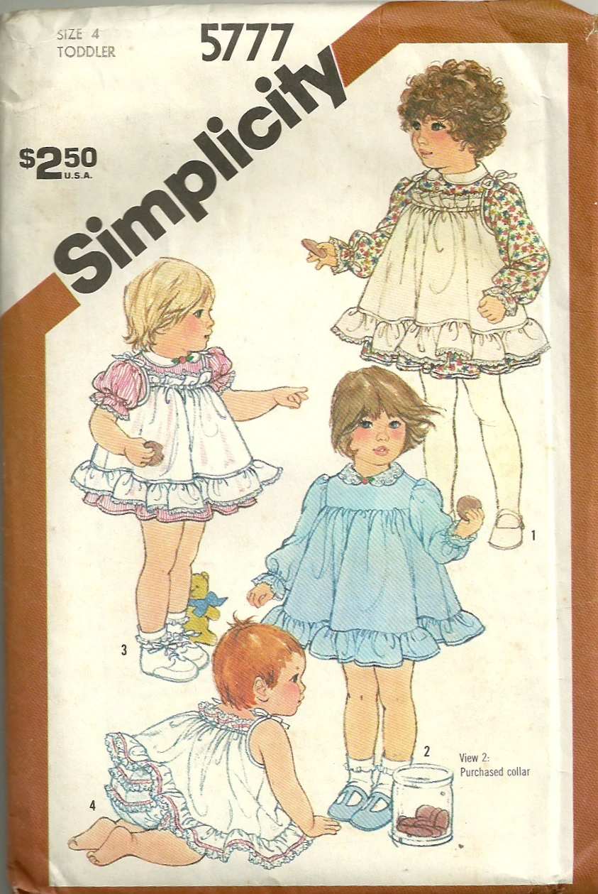 Simplicity 5777 | Vintage Sewing Patterns | Fandom