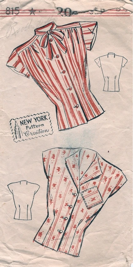 New York 815 | Vintage Sewing Patterns | Fandom