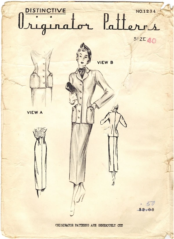 Originator 1234 | Vintage Sewing Patterns | Fandom