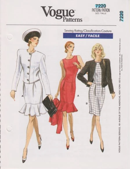 Vogue 7220 B | Vintage Sewing Patterns | Fandom
