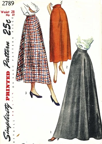 Simplicity 2789 B | Vintage Sewing Patterns | Fandom
