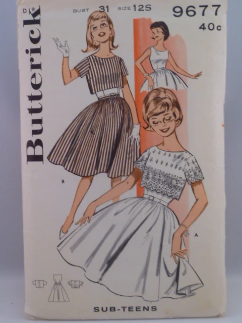 Butterick 9677 | Vintage Sewing Patterns | Fandom