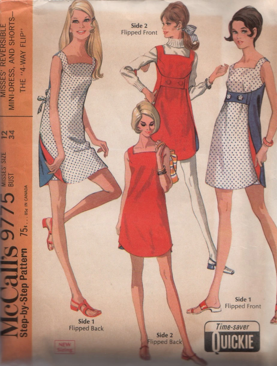 McCall's 9775 | Vintage Sewing Patterns | Fandom