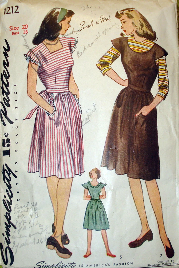Simplicity 1212 | Vintage Sewing Patterns | Fandom