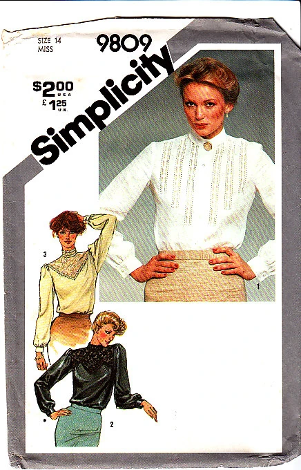 Simplicity 9809 | Vintage Sewing Patterns | Fandom