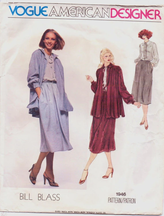 Vogue 1946 B | Vintage Sewing Patterns | Fandom