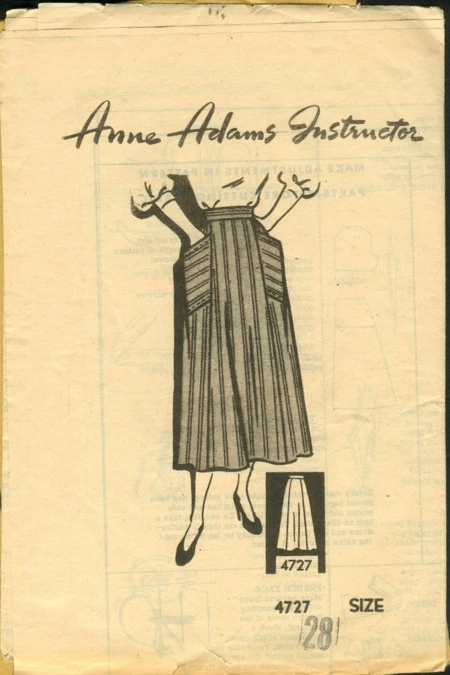 Anne Adams 4727 | Vintage Sewing Patterns | Fandom